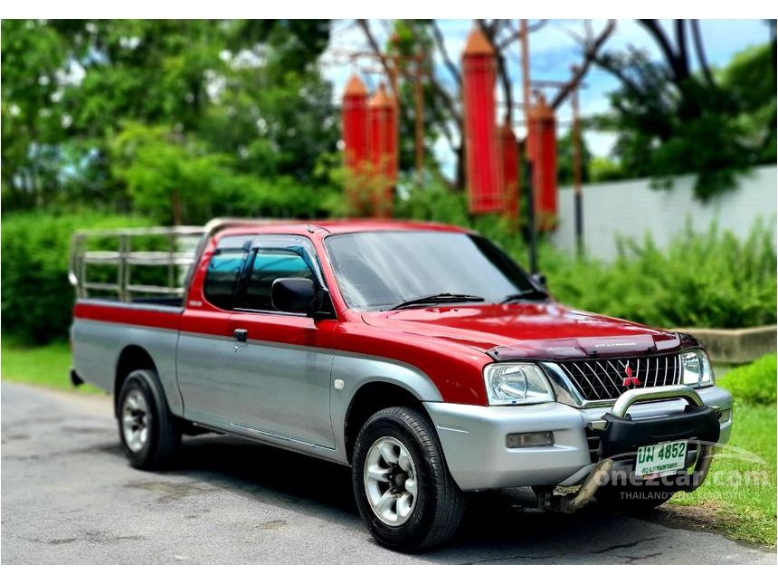 Mitsubishi Strada 2003 MEGA CAB GLX 2.8 เกียร์ธรรมดา สีแดง | One2car ...