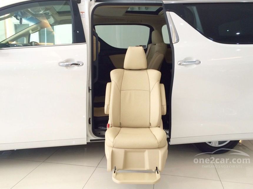 Toyota Alphard 2017 (ปี 15-18) Welcab 2.5 เกียร์อัตโนมัติ สีขาว ...