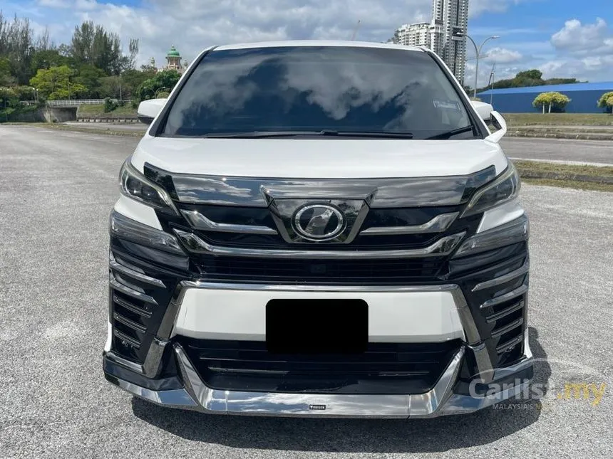 Used 2015 Toyota Vellfire 2.5 Z A Edition CONVERT 2018 FACELIFT BUMPER ...
