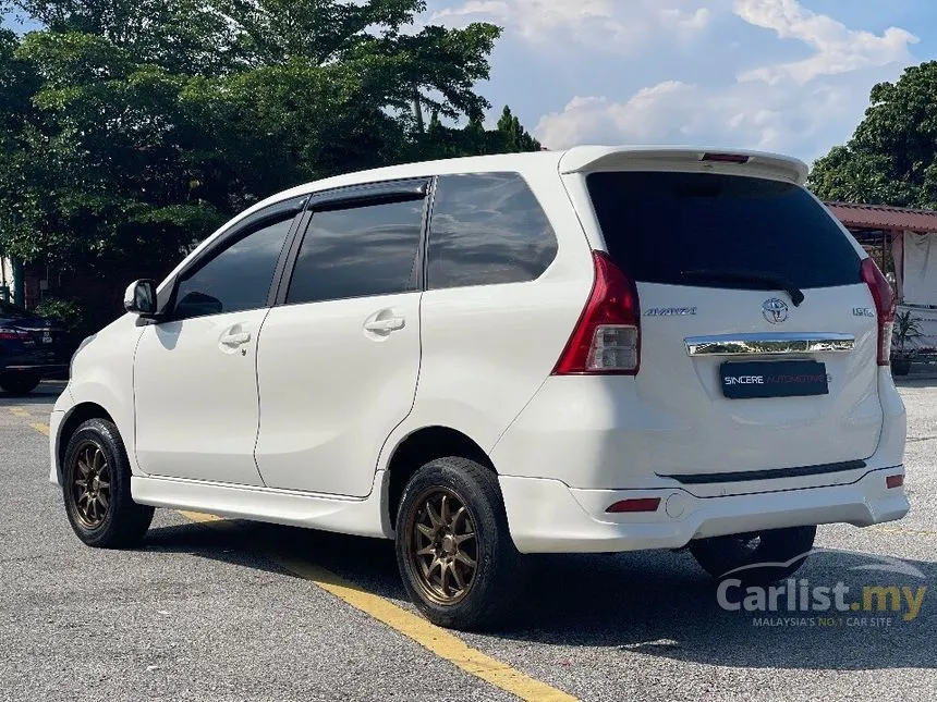 Used Toyota Avanza 1.5 G MPV FACELIFT FULL SPEC SPORT RIM LOW MILEAGE ...