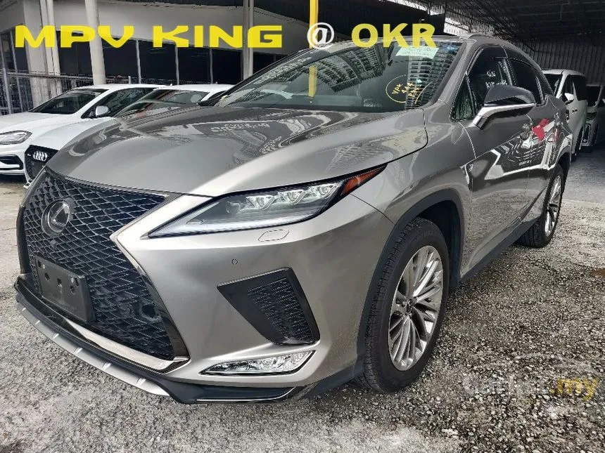 Recon 2021 Lexus RX300 2.0 F Sport SUV Atomic Silver Limited Color, 4WD, HUD, 360, Cam, 3 Eye ...