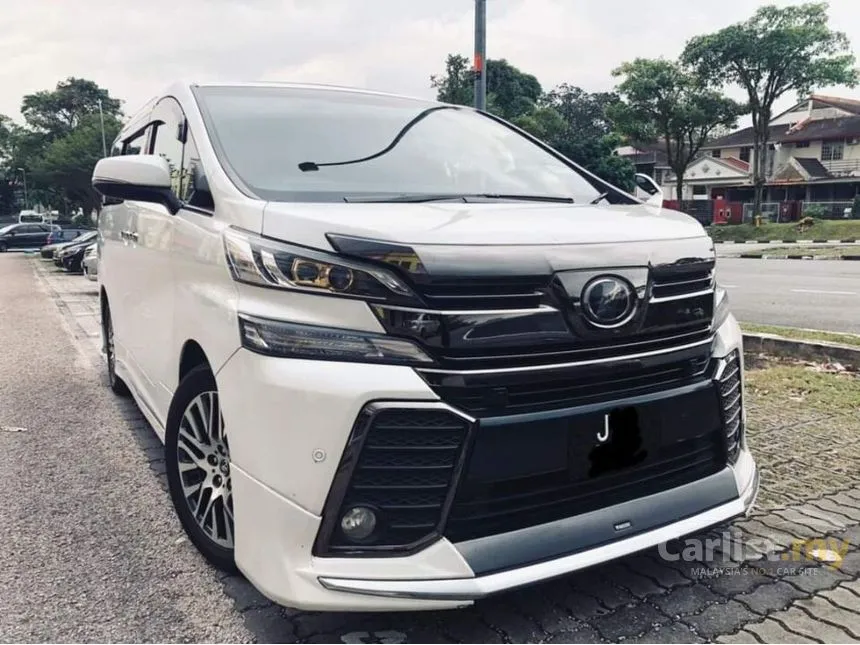 Used 2017 Toyota Vellfire 2.5 (A) Golden Eyes Alpine - Carlist.my