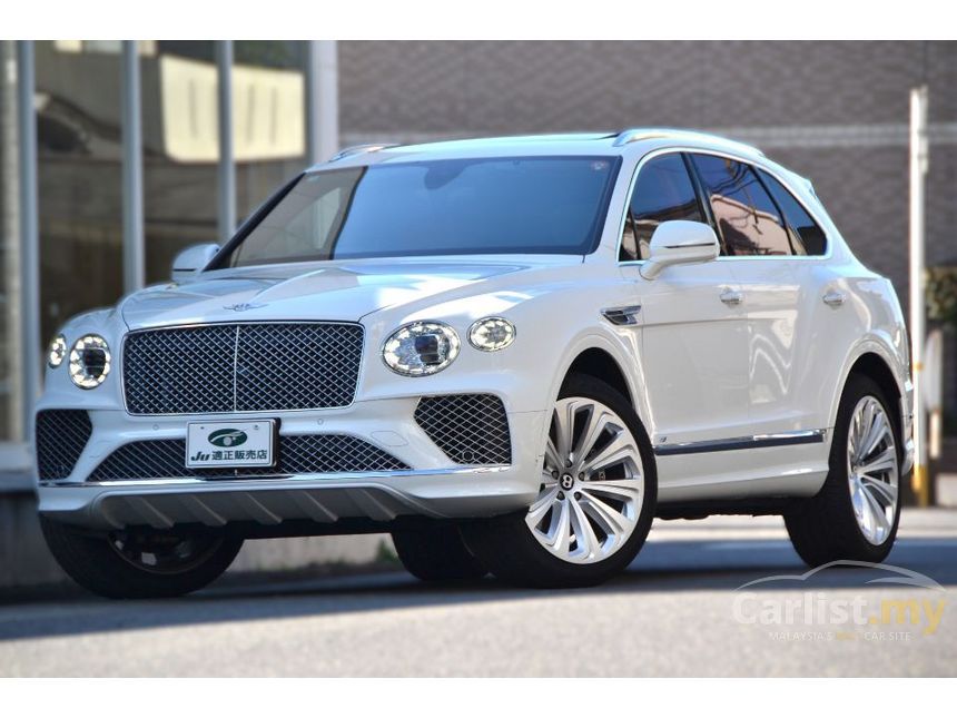 Recon 2022 Bentley Bentayga 4.0 S V8 SUV V8 BROWN INTERIOR / JAPAN SPEC ...