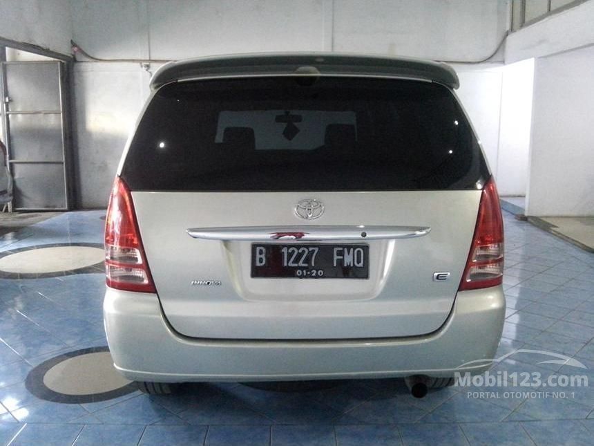 Jual Mobil Toyota Kijang Innova 2006 E 2.0 di Bali Manual MPV Silver Rp ...