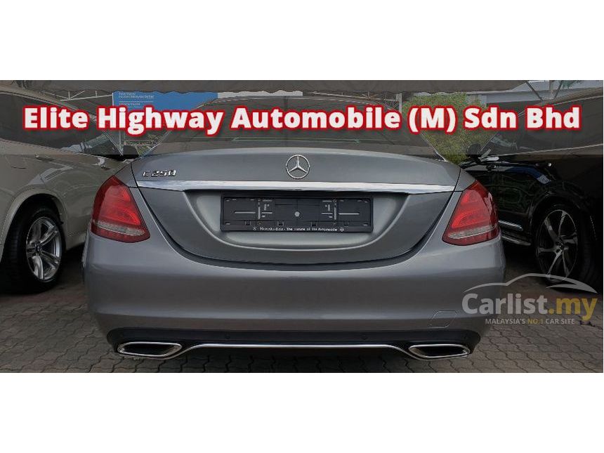 Used Mercedes-Benz C250 2.0 AMG SUNROOF GLASS Edition Done 55k Local ...