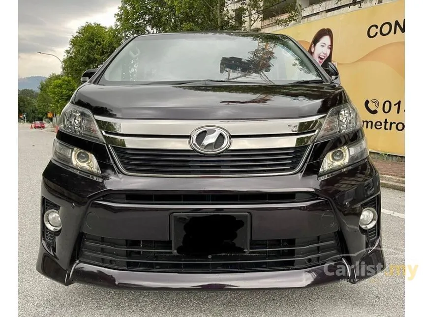 Used 2014 Toyota Vellfire 2.4 Z Golden Eyes MPV MAX LON 8TAHUN HIGH LON - Carlist.my