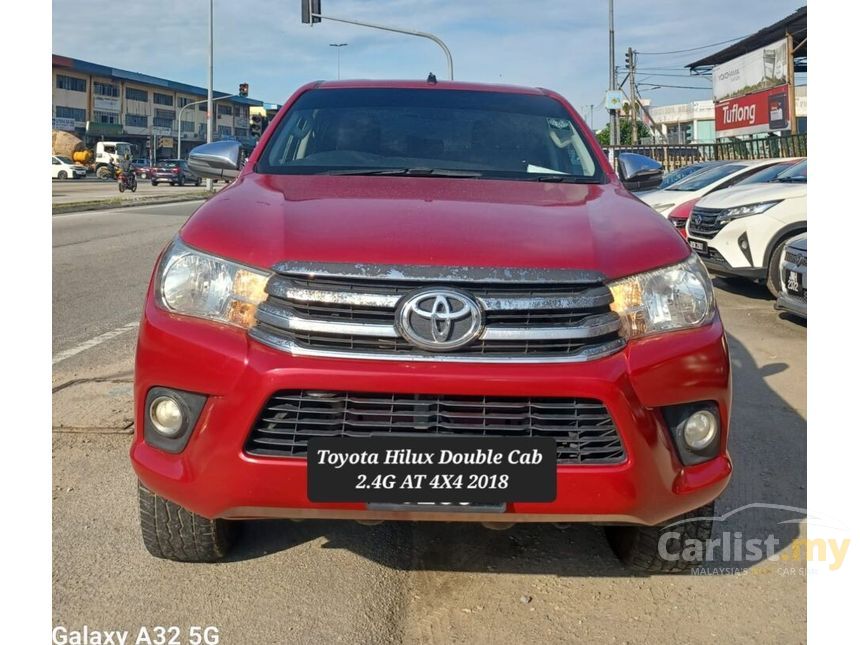 Used 2018 Toyota Hilux 2.4 G Dual Cab Pickup - Carlist.my