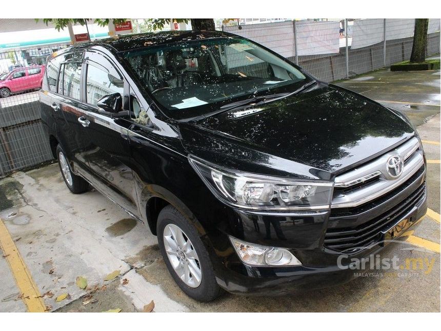 Toyota Innova 2017 G 2.0 in Kuala Lumpur Automatic MPV Black for RM ...