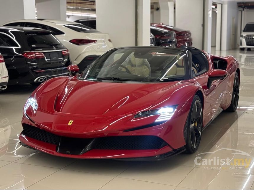 Recon [MILEAGE 1K KM ONLY] #NEW CAR CONDITION# 2022 UNREG/ FERRARI SF90 ...