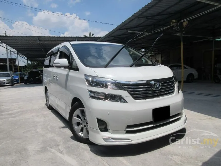 Used 2008/2010 Toyota Vellfire 3.5 V L Edition MPV AH20 MODELLISTA ...