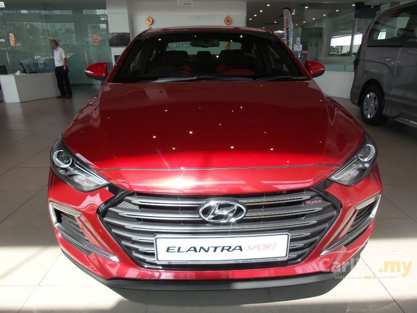 Hyundai Elantra 2018 Sport 1.6 in Kuala Lumpur Automatic Sedan Red for ...