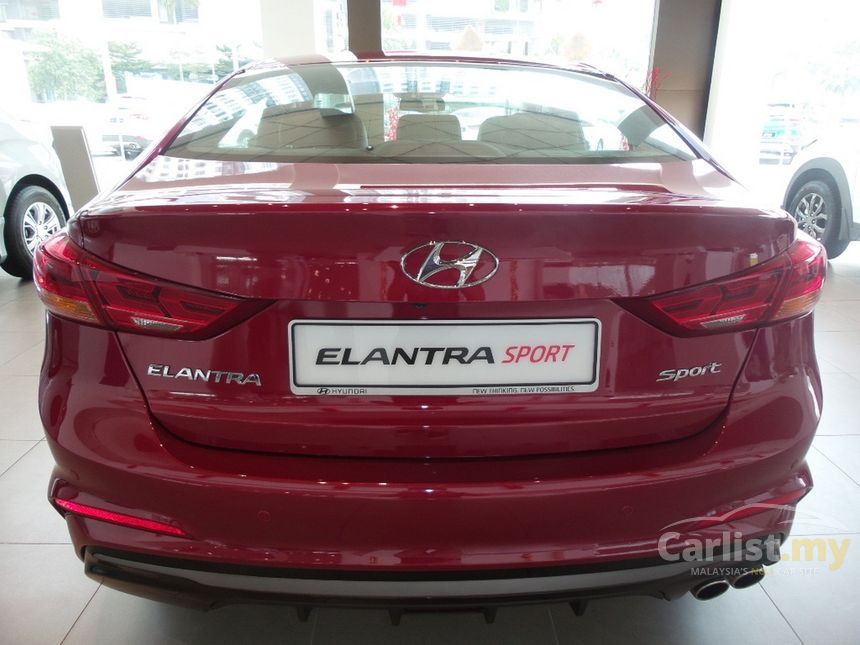 Hyundai Elantra 2018 Sport 1.6 in Kuala Lumpur Automatic Sedan Red for ...