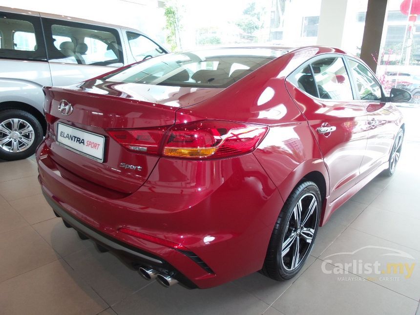 Hyundai Elantra 2018 Sport 1.6 in Kuala Lumpur Automatic Sedan Red for ...