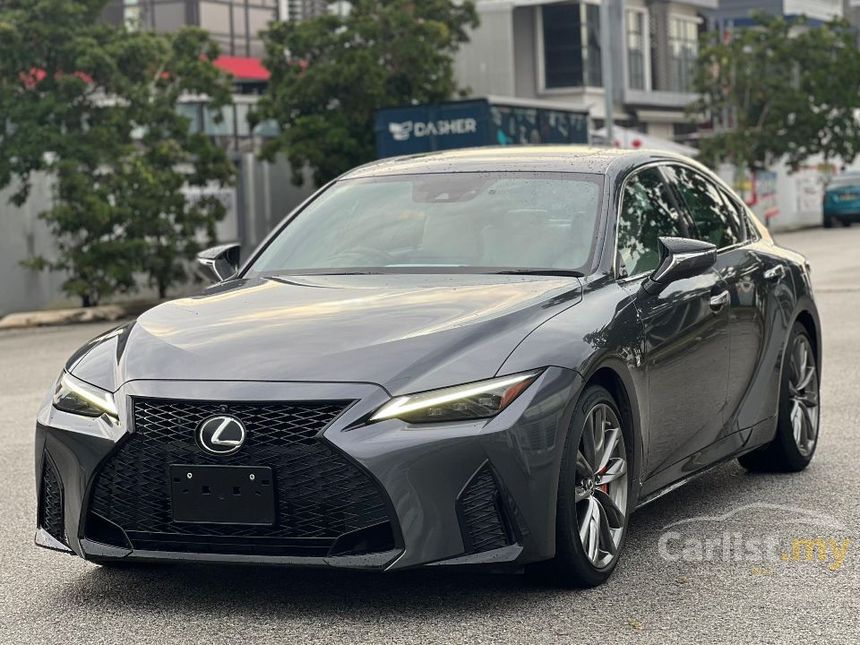 Recon 2023 Lexus IS300 F Sport 2.0 Turbo Sedan Unregistered Japan Spec ...