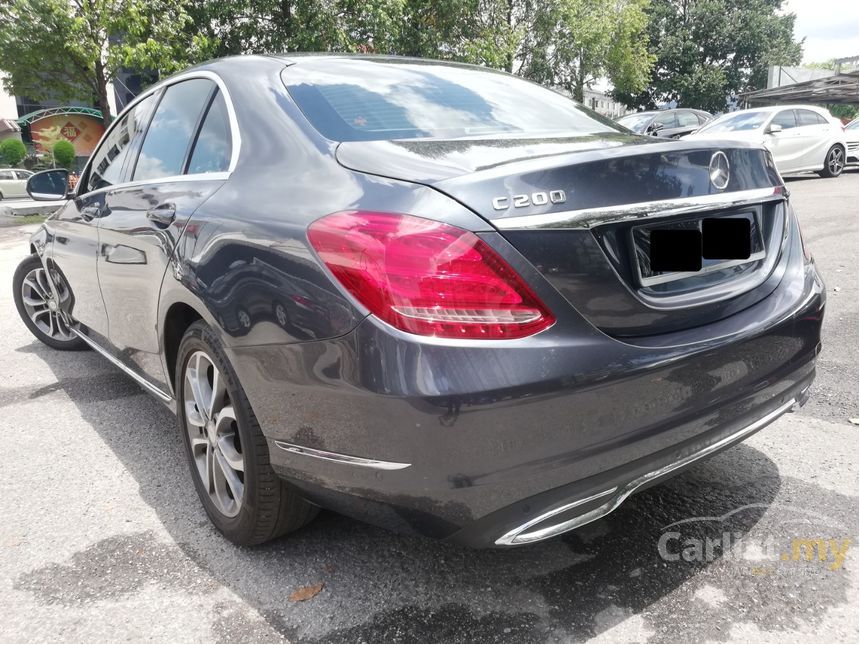 Mercedes-Benz C200 2015 Avantgarde 2.0 in Selangor Automatic Sedan Grey ...