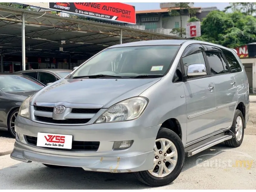 Used 2008 Toyota Innova 2.0 G MPV Automatic Full Spec Full TRD Body Kit ...