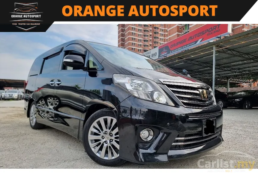 Used Toyota Alphard 2.4 G 240S Gold MPV SUNROOF POWER BOAT Golden Eyes ...