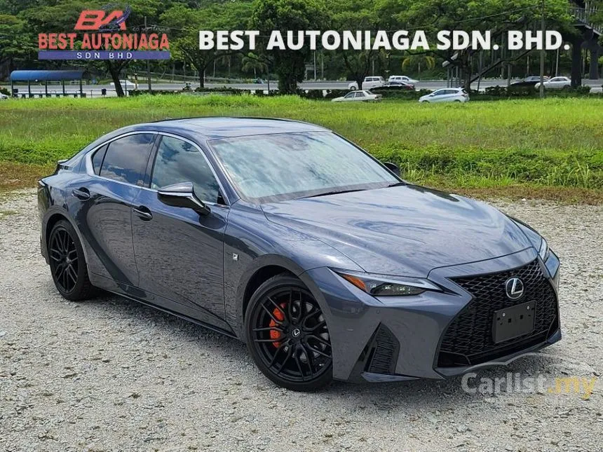 Recon (GREY) MODE BLACK BLACK LEATHER SEAT, 2021 Lexus IS300 2.0 F ...
