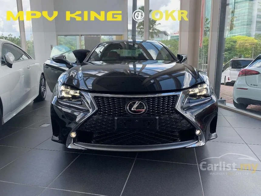Recon 2017 Lexus RC200t 2.0 F-Sport Coupe SUNROOF,AFM RSR ADJUSTABLE ...