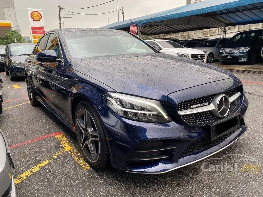 Used 2020 Mercedes benz C180 AMG 1.5 Reg 2023 Japan Spec Keyless Entry ...