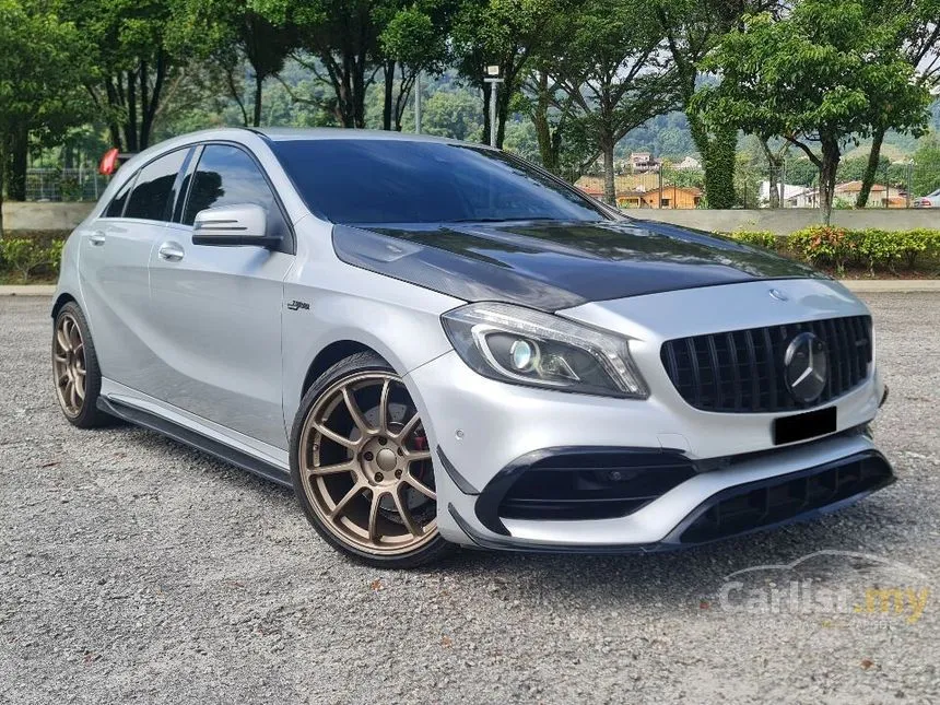Used 2016 Mercedes A250 AMG New FACELift A45 Carbon Hood and Diffuser ...