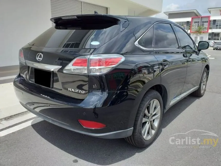 Lexus RX270 2012 2.7 在（state） Auto自动挡 SUV Black 于（价格） - 8453436 ...
