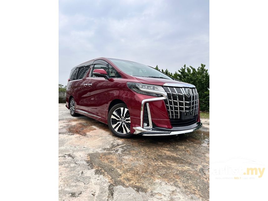 Recon 2021 Toyota Alphard 2.5 SC Red Color JBL Fully Loaded - Carlist.my