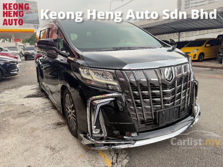 Used 2016 Toyota Alphard 2.5 G S C Registered 2018 Sunroof Power Boot ...