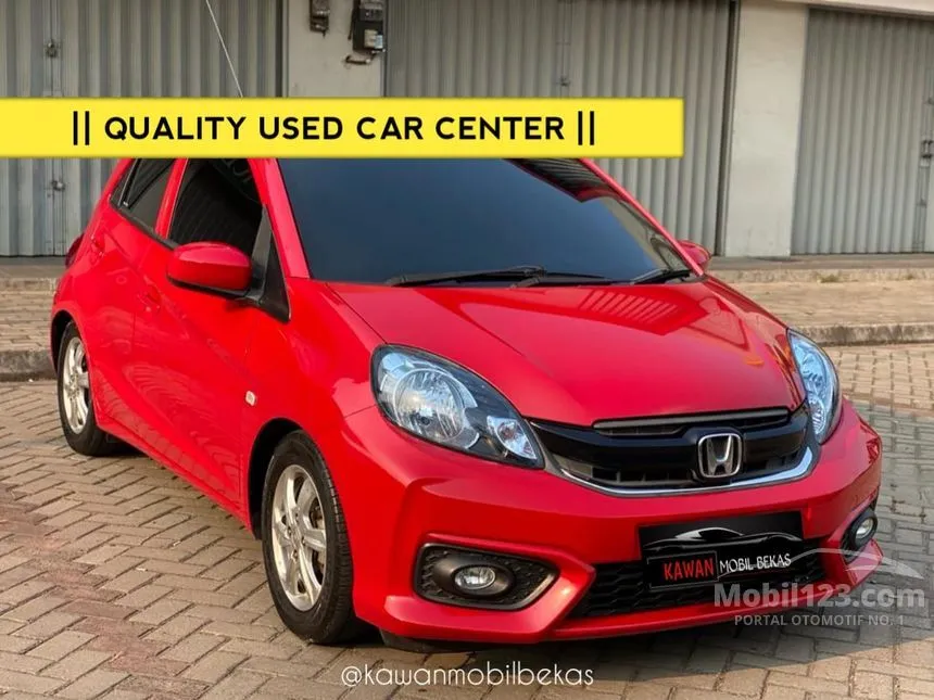 Jual Mobil Honda Brio 2016 Satya E 1.2 di Banten Manual Hatchback Merah ...