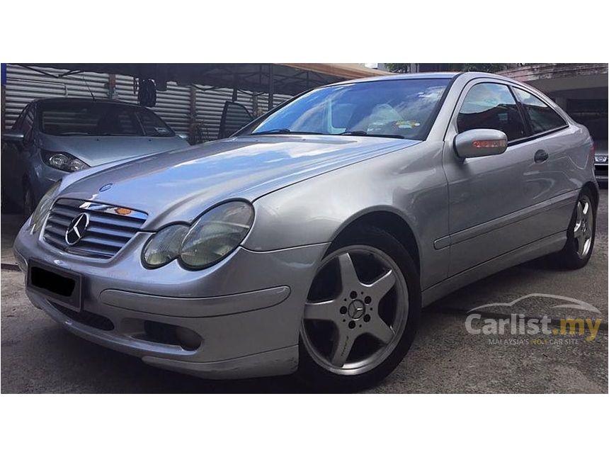 Used Mercedes-Benz C200K 2.0(A)KOMPRESSOR*AMG LINE*3 DOORS SPORT COUPE ...