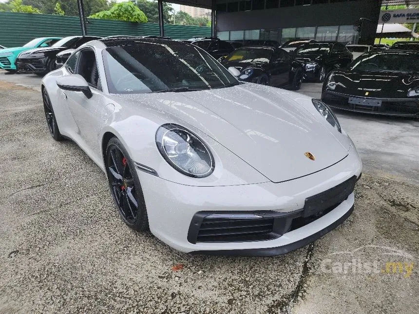 Recon 2019 Porsche 911 Carrera 4S Fully Loaded Crayon White Rare Colour ...