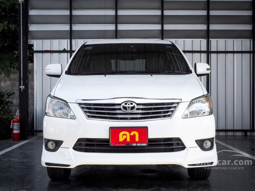 Toyota Innova 2012 V 2.0 in กรุงเทพและปริมณฑล Automatic Wagon สีขาว for ...