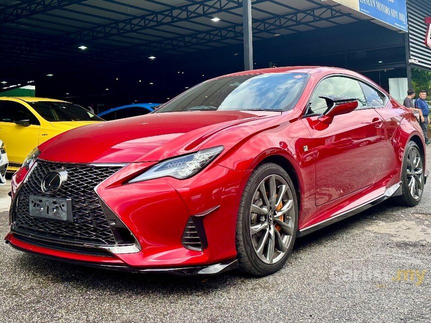 Recon 2020 Lexus RC300 F-Sport 2.0 Coupe TRD Bodykits, Red leather, Pre ...