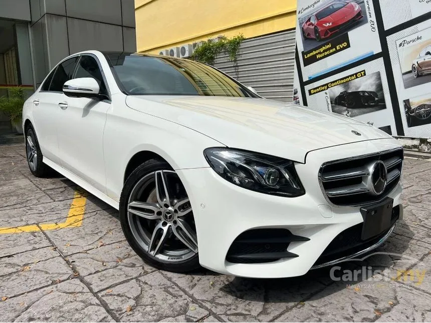 Recon 2018 MERCEDES BENZ E250 AMG PREMIUM PLUS, 360 SURROUND VIEW CAMERA WITH BURMESTER PREMIUM ...