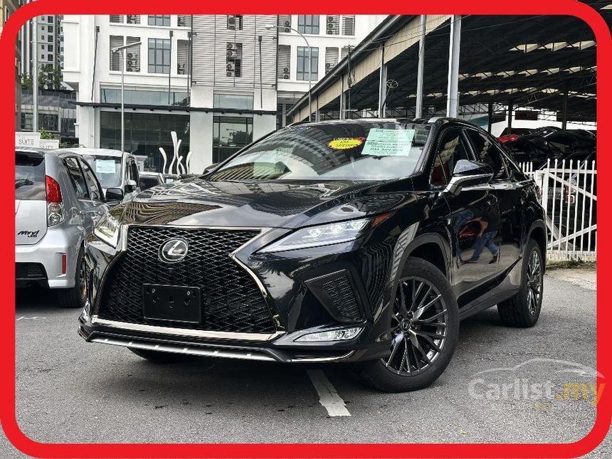 Recon UNREG 2021 Lexus RX300 F Sport 2.0 TURBO RED SEAT PANORAMIC ROOF ...