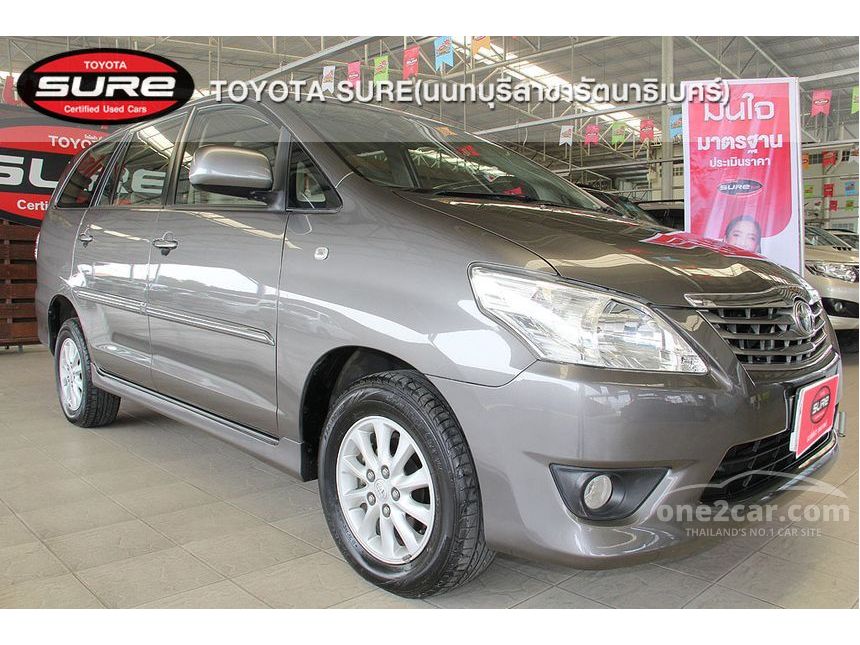 Toyota Innova 2015 G 2.0 in กรุงเทพและปริมณฑล Automatic Wagon สีเทา for ...