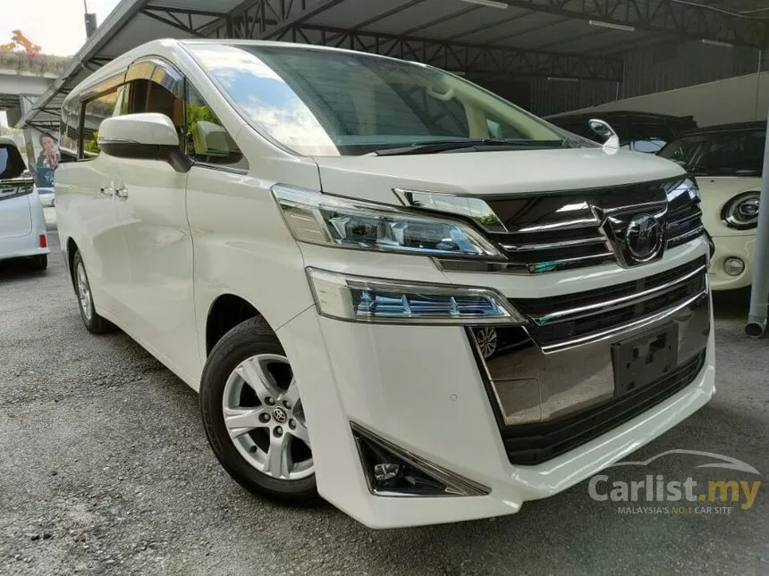 Recon 2019 Toyota Vellfire 2.5 X Package - ** SUNROOF ** - 8 SEATER - 2 ...