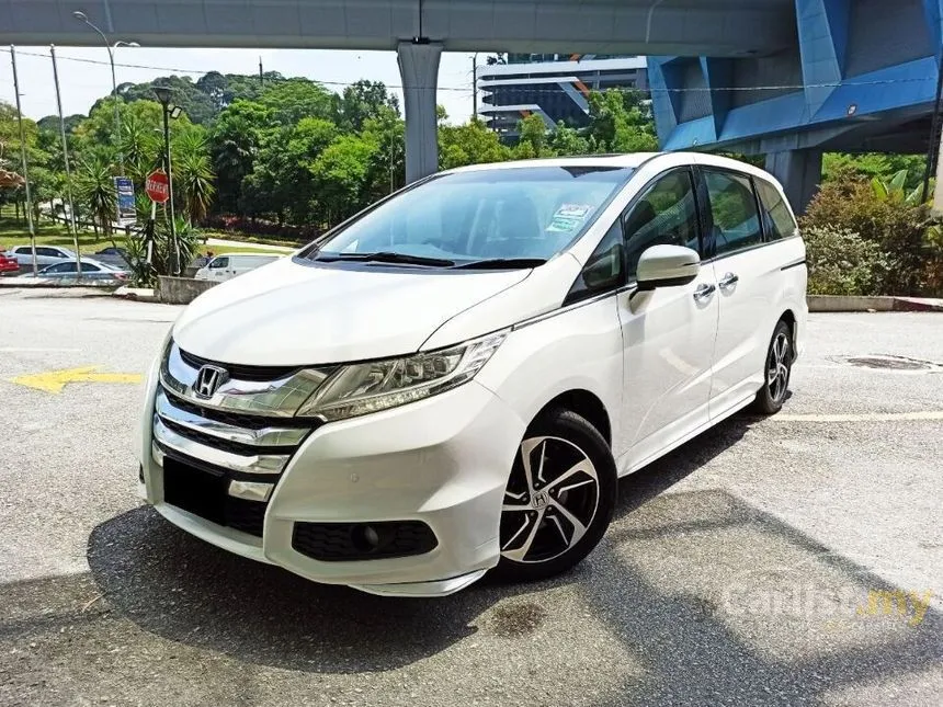 Used 2014 Honda Odyssey 2.4 EXV i-VTEC MPV 360 CAM 2 SIDE POWER DOOR FULL LEATHER 7 SEATER ...