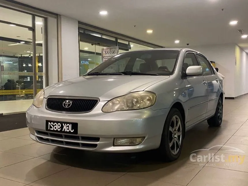 Used 2002 Toyota Corolla Altis 1.8 G Sedan - Carlist.my