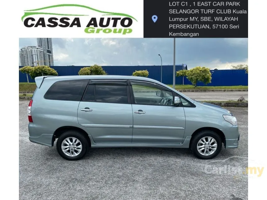 Used 2016 Toyota Innova 2.0 G 8 SEATER MPV - Carlist.my