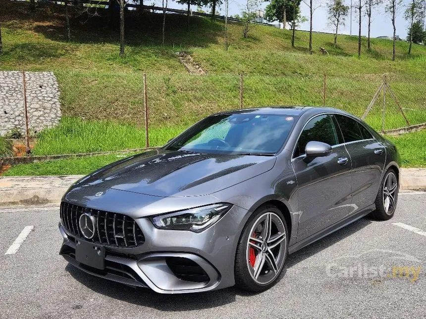Recon 2021 Mercedes-Benz CLA45 AMG 2.0 S Coupe BLACK INTERIOR NEW MODEL ...