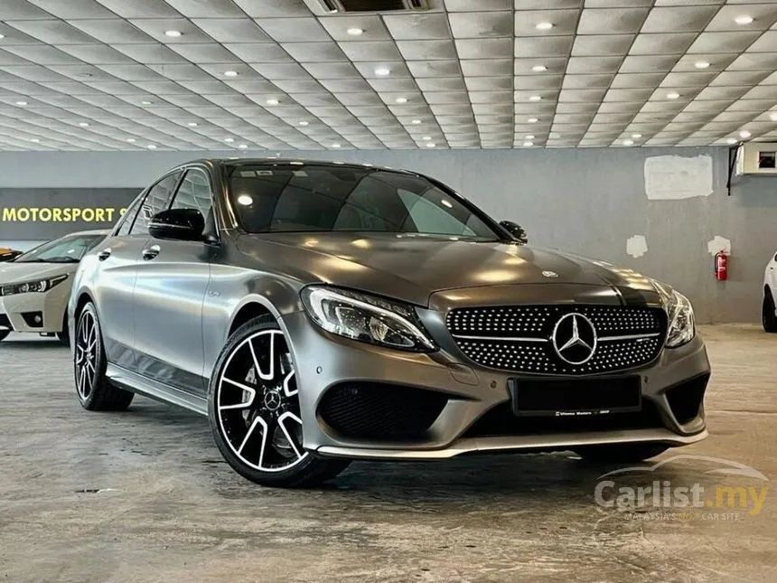 Used 2017 Mercedes-Benz C43 AMG 3.0 4MATIC Sedan BITURBO PERFECT MATT ...