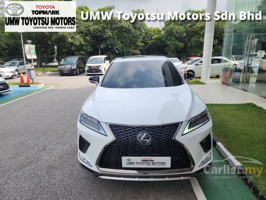 Used 2022 Lexus RX300 2.0 F Sport SUV - 14621KM - Carlist.my