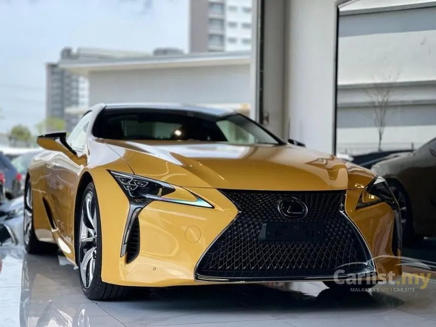 Recon 2019 Lexus LC 500 5.0 V8 S Package Coupe Unregistered Mark Levinson Surround Sound System ...