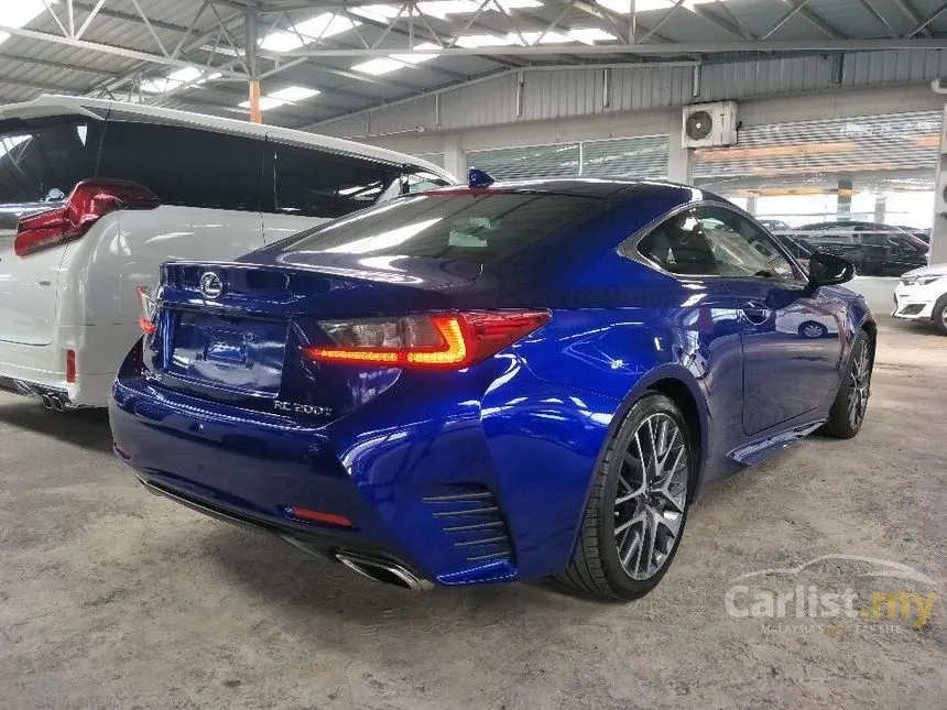 Lexus RC200t 2017 F Sport 2.0 in Kuala Lumpur Automatic Coupe Blue for ...