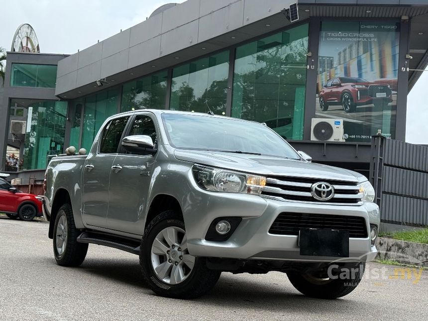 Used 2017 Toyota Hilux 2.4 G Dual Cab Pickup - Carlist.my