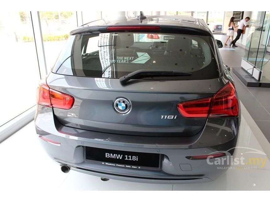 BMW 118i 2016 Sport 1.5 in Selangor Automatic Hatchback Grey for RM 188,800 - 2970746 - Carlist.my
