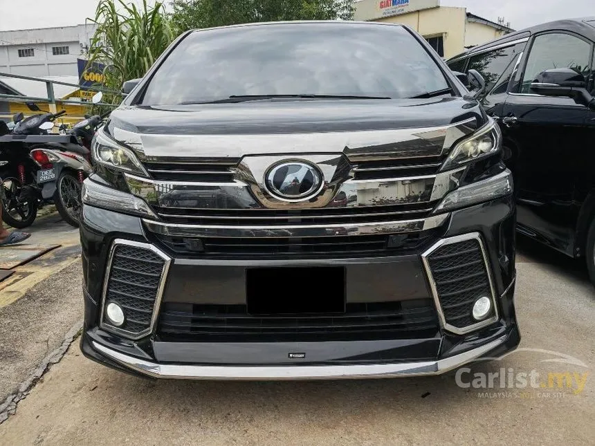 Used 2015 Toyota Vellfire 2.5 ZA Edition - MODELISTA FULLBODYKIT - 2 ...