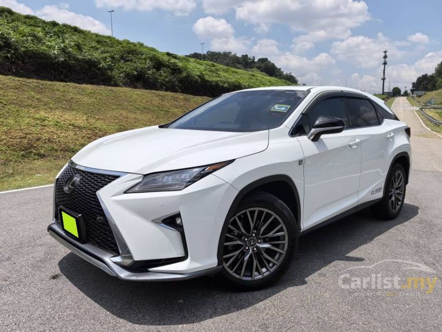 Used 2017 Lexus RX200t 2.0 F SPORT (A) FACELIFT FULL SPEC, SUNROOF ...