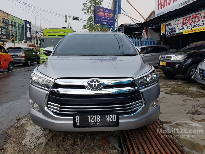 Jual Mobil Toyota Kijang Innova 2016 G 2.0 di Banten Manual MPV Silver ...